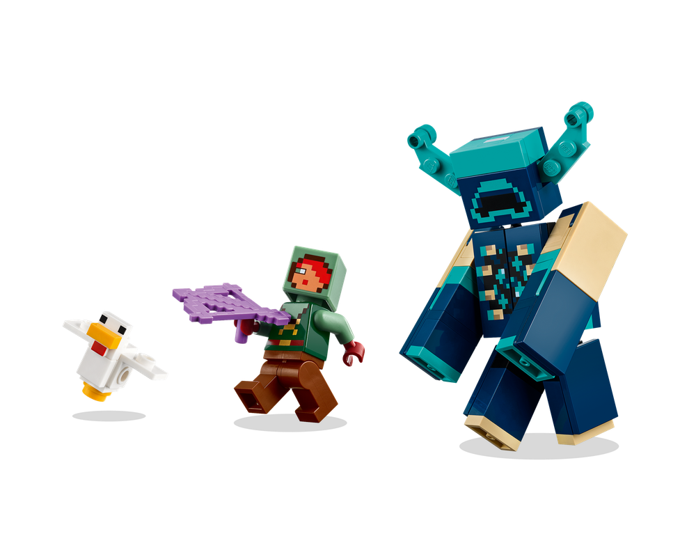 LEGO Set 21274-1 The Warden Encounter (2025 Minecraft) | Rebrickable ...