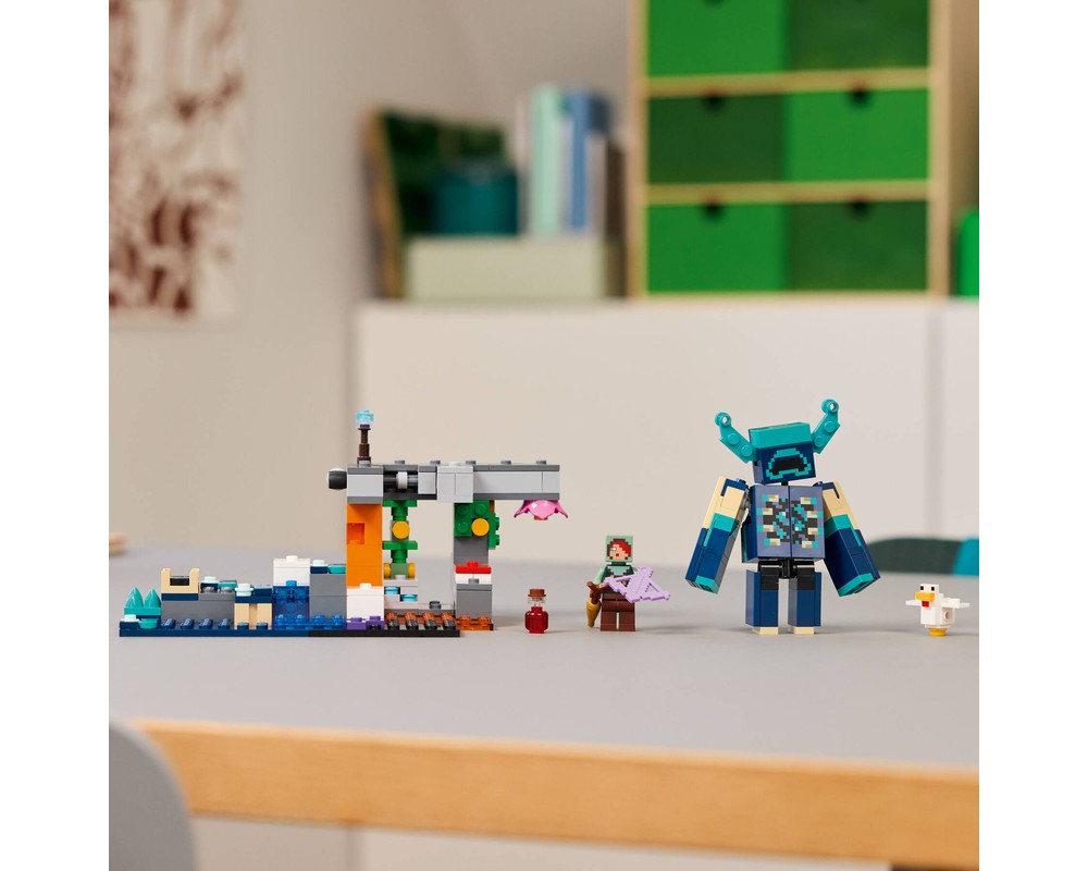 LEGO Set 21274-1 The Warden Encounter (2025 Minecraft) | Rebrickable ...