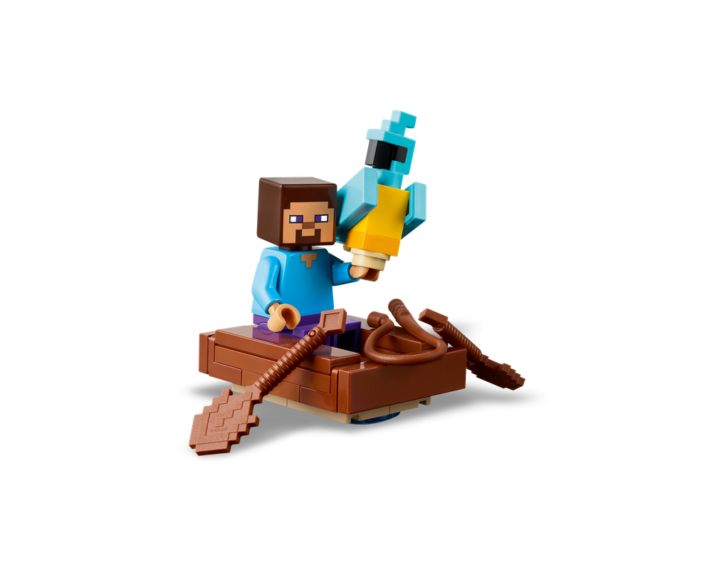 LEGO Set 21275-1 The TNT Jungle House (2025 Minecraft) | Rebrickable ...