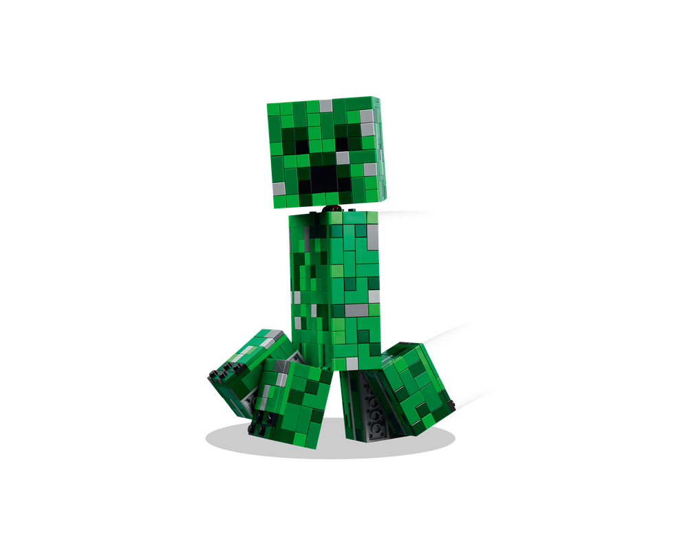 LEGO Set 21276-1 The Creeper (2025 Minecraft) | Rebrickable - Build ...