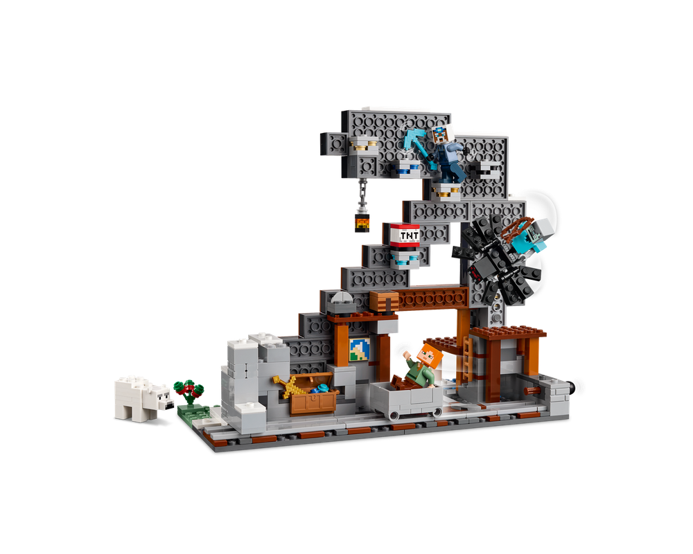 LEGO Set 21277-1 The Pickaxe Mine (2025 Minecraft) | Rebrickable ...