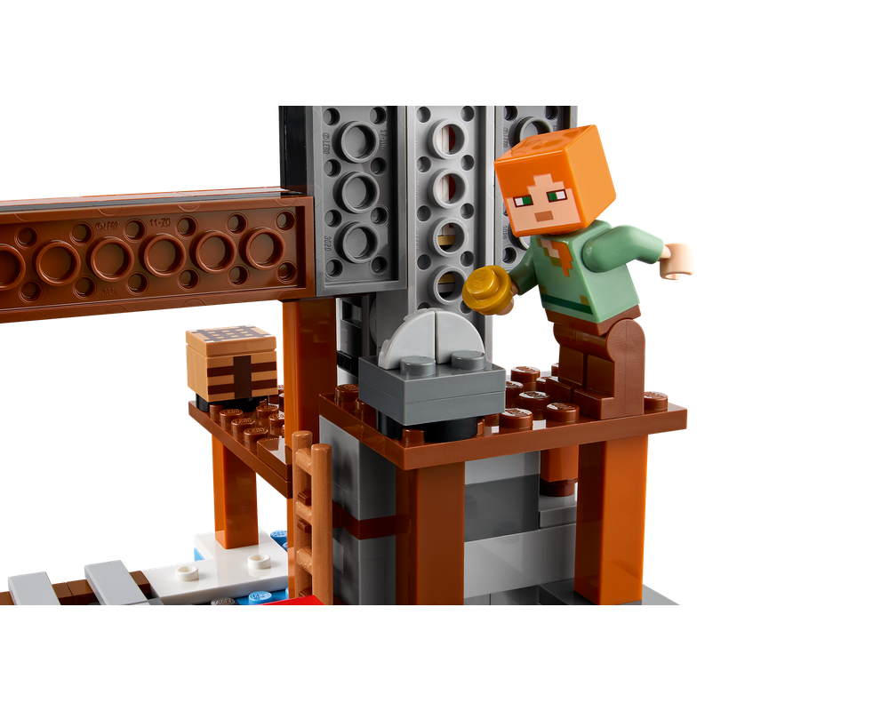 LEGO Set 21277-1 The Pickaxe Mine (2025 Minecraft) | Rebrickable ...
