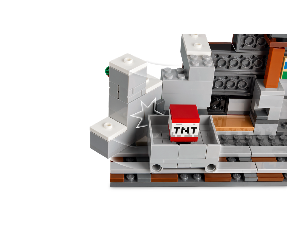 LEGO Set 21277-1 The Pickaxe Mine (2025 Minecraft) | Rebrickable ...