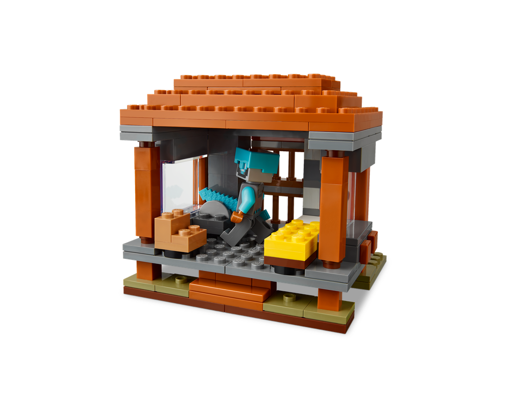 LEGO Set 21278-1 The Pillager Outpost and Ravager (2025 Minecraft ...