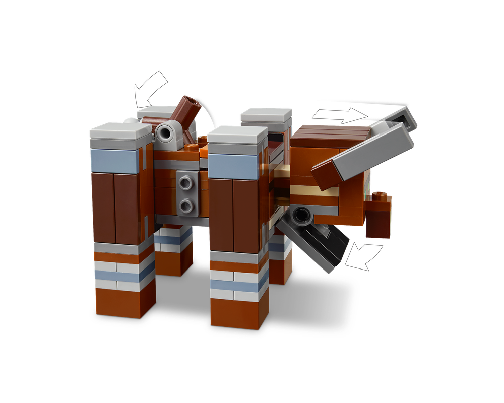 LEGO Set 21278-1 The Pillager Outpost and Ravager (2025 Minecraft ...