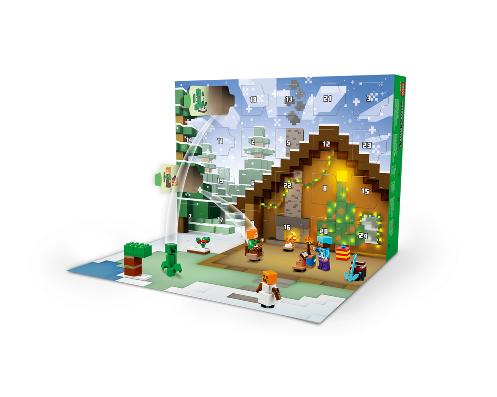 LEGO Set 21280-1 Minecraft Advent Calendar 2025 (2025 Seasonal > Advent ...