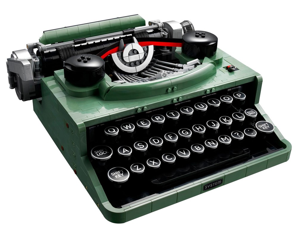 LEGO Set 21327-1 Typewriter (2021 LEGO Ideas and CUUSOO) | Rebrickable ...