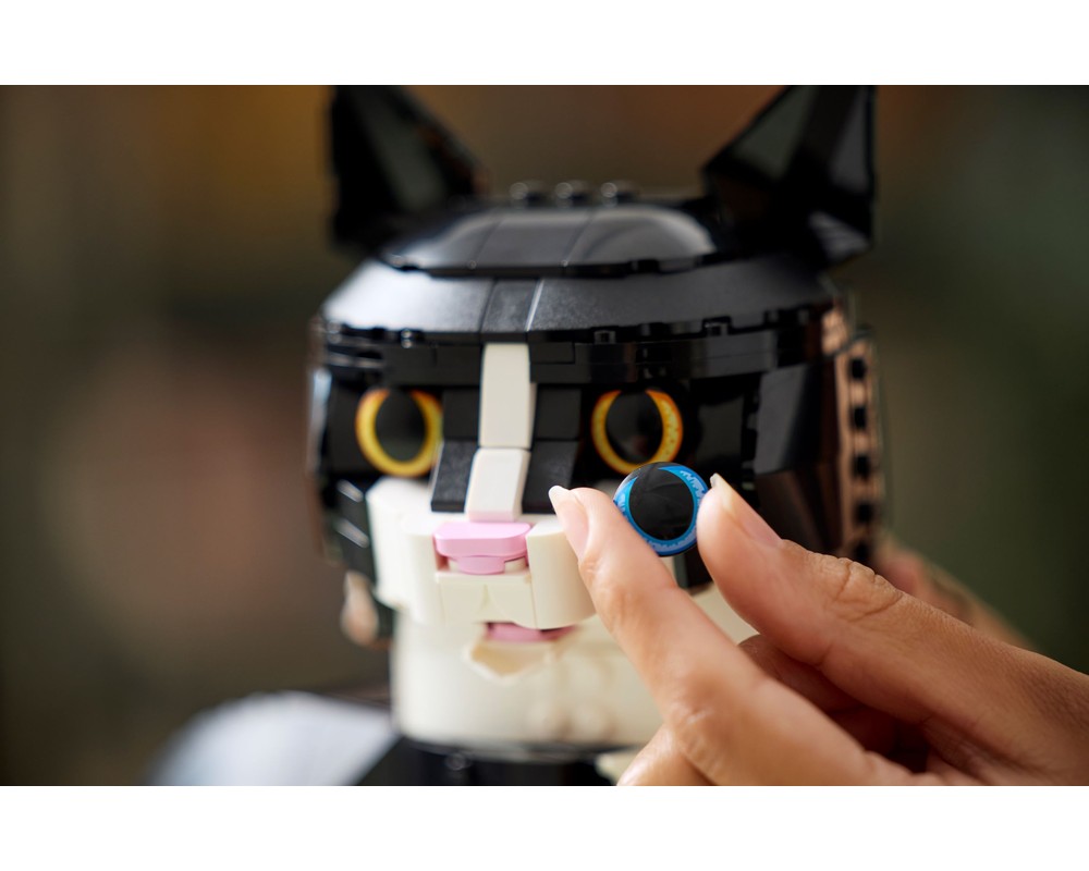 Lego Set 21349 1 Tuxedo Cat 2024 Lego Ideas And Cuusoo Rebrickable
