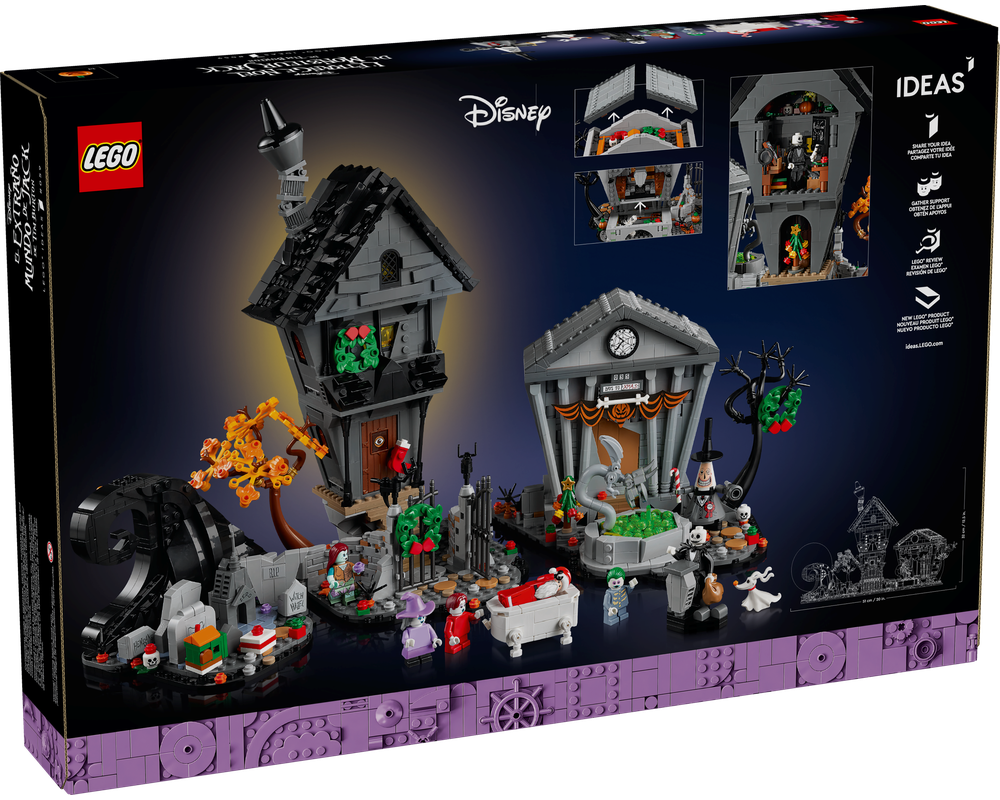 LEGO Set 21351-1 Disney Tim Burton's The Nightmare Before Christmas ...