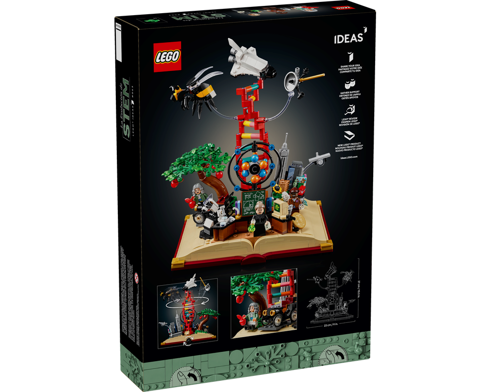 LEGO Set 21355-1 The Evolution of STEM (2025 LEGO Ideas and CUUSOO ...
