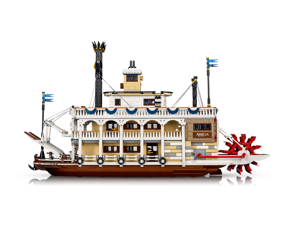LEGO Set 21356-1 River Steamboat (2025 LEGO Ideas and CUUSOO ...