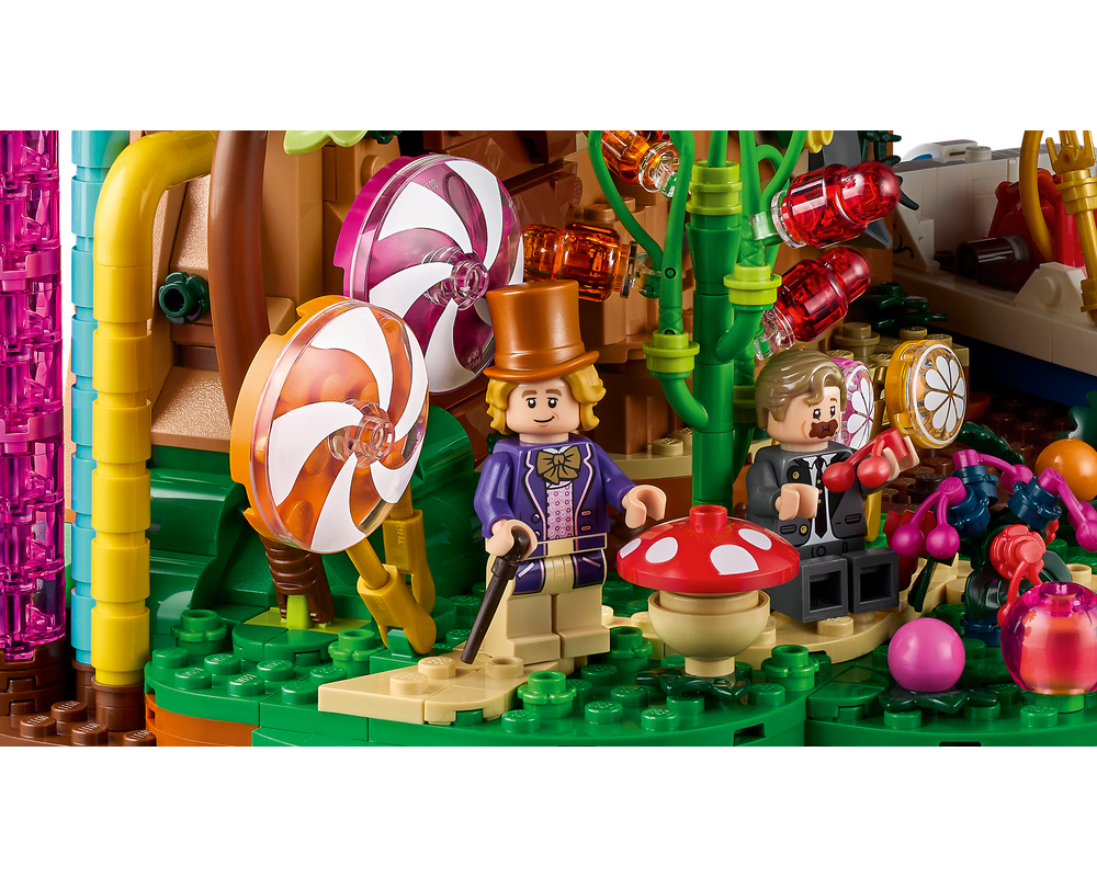 LEGO Set 21360-1 Willy Wonka & the Chocolate Factory (2025 LEGO Ideas and CUUSOO) | Rebrickable ...