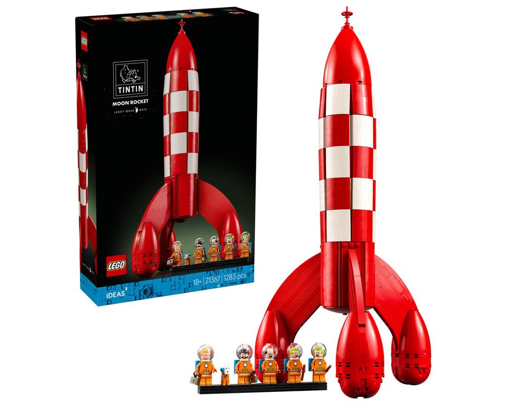 LEGO Set 21367-1 Tintin Moon Rocket (2026 LEGO Ideas and CUUSOO ...