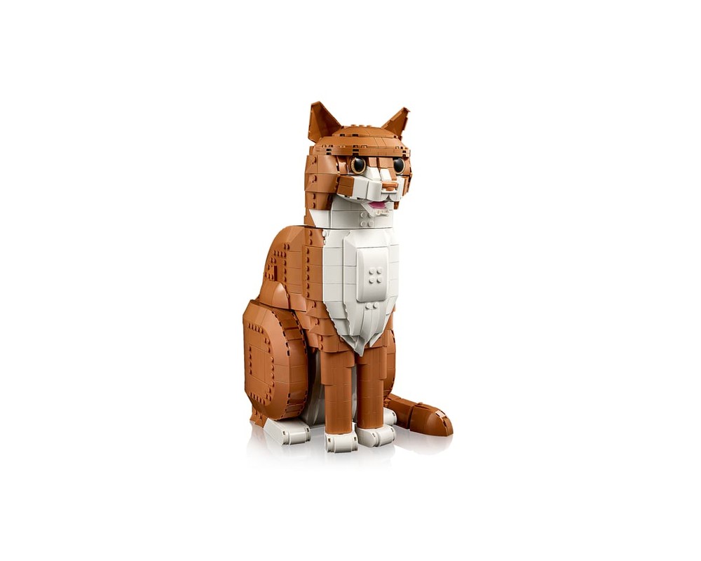 LEGO Set 21376-1 Orange Cat (2026 LEGO Ideas and CUUSOO) | Rebrickable ...