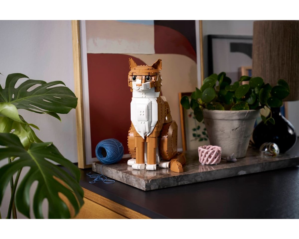 LEGO Set 21376-1 Orange Cat (2026 LEGO Ideas and CUUSOO) | Rebrickable ...