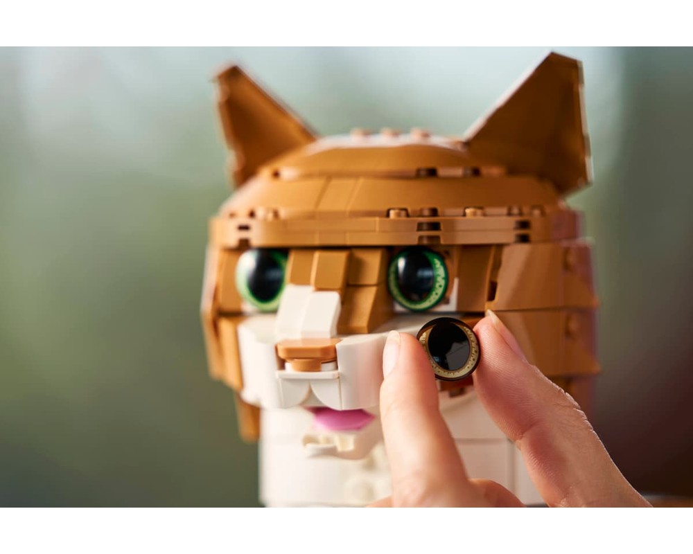 LEGO Set 21376-1 Orange Cat (2026 LEGO Ideas and CUUSOO) | Rebrickable ...