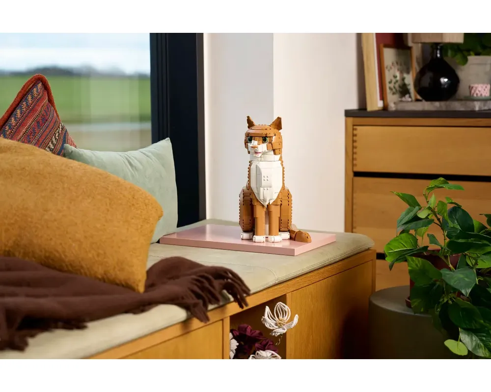 LEGO Set 21376-1 Orange Cat (2026 LEGO Ideas and CUUSOO) | Rebrickable ...