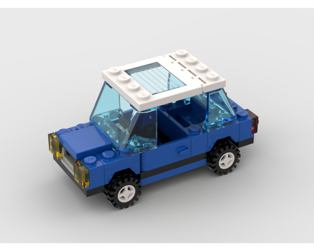 LEGO Set 2140-1-s1 Blue Car (1996 Town > Classic Town) | Rebrickable ...