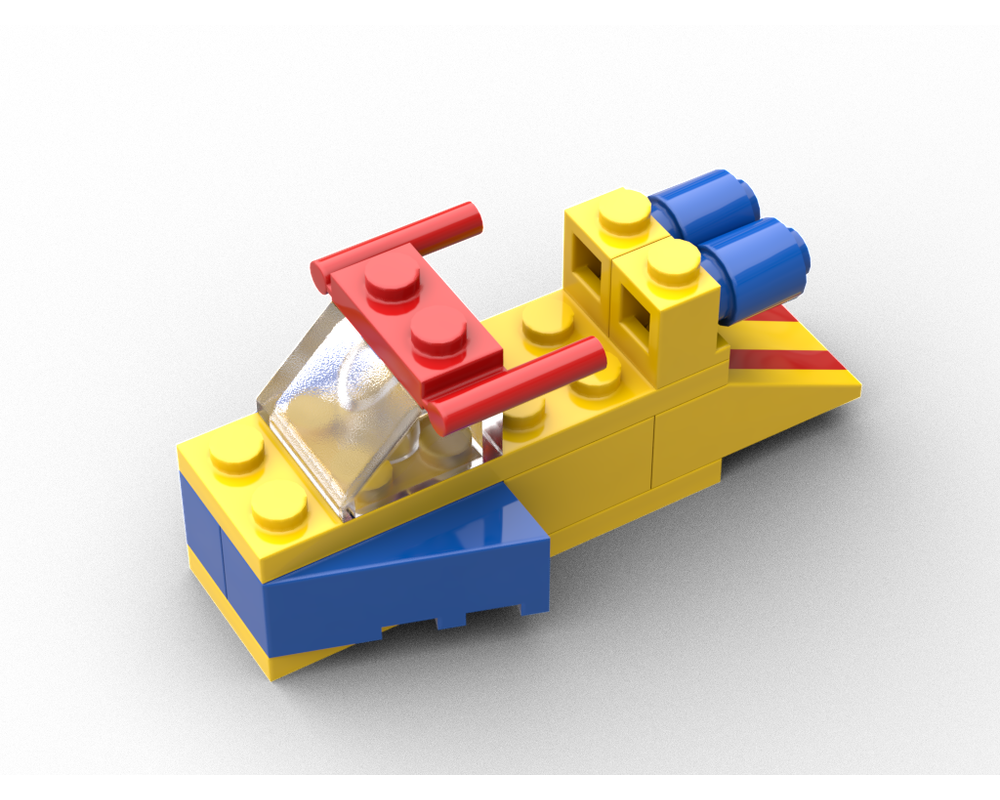 LEGO Set 2155-1-c1 Speedboat (2000 Universal Building Set > Classic ...