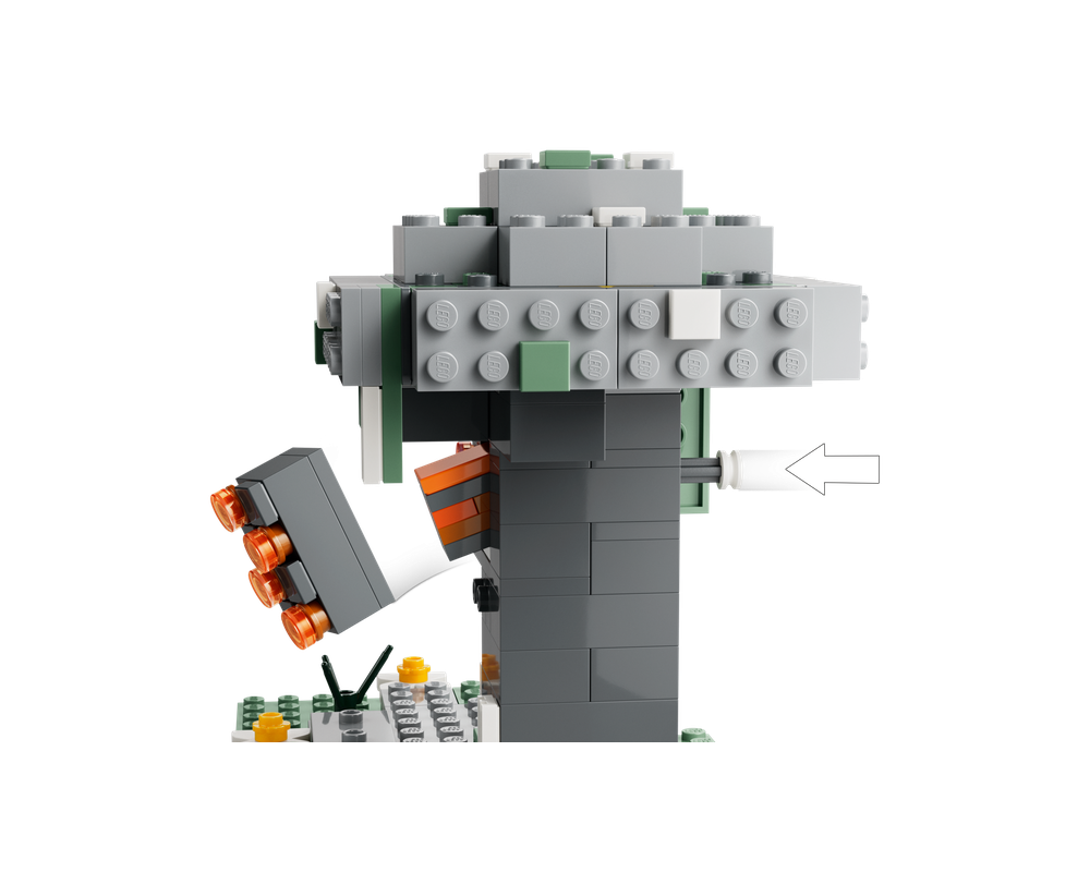 LEGO Set 21586-1 The Pale Garden (2026 Minecraft) | Rebrickable - Build ...