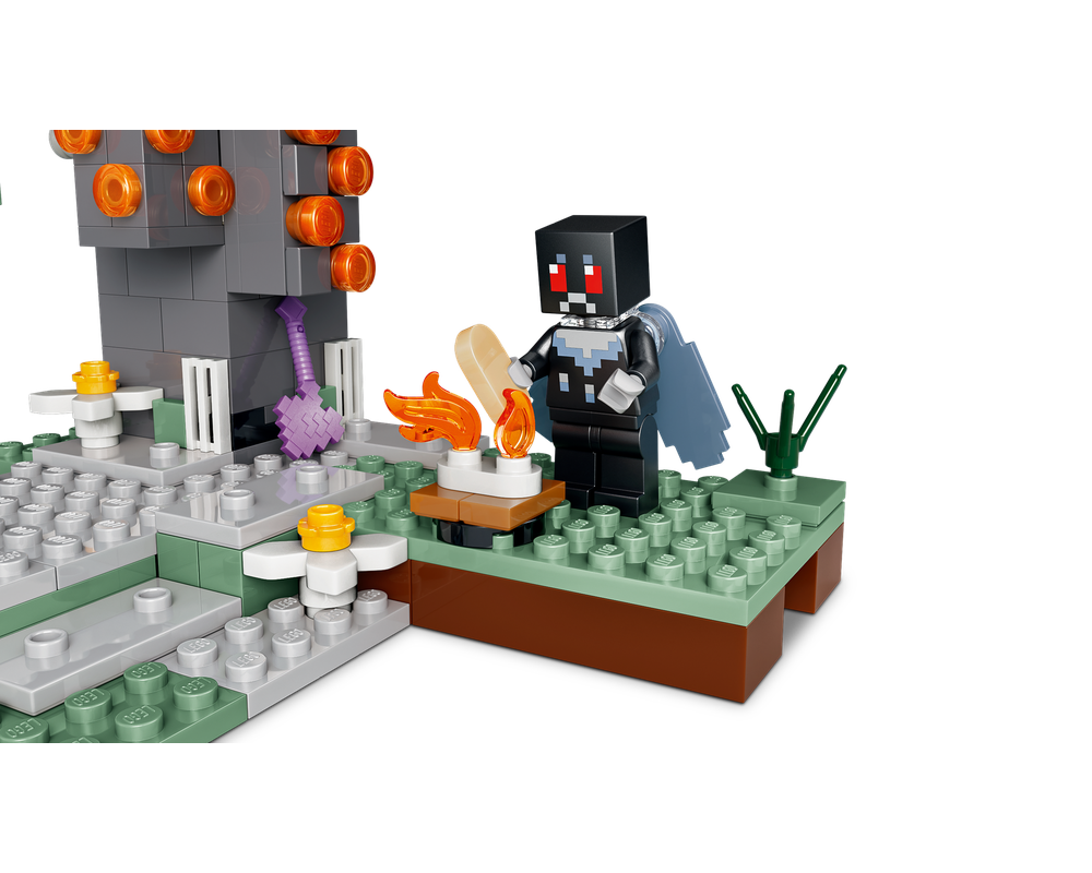 LEGO Set 21586-1 The Pale Garden (2026 Minecraft) | Rebrickable - Build ...