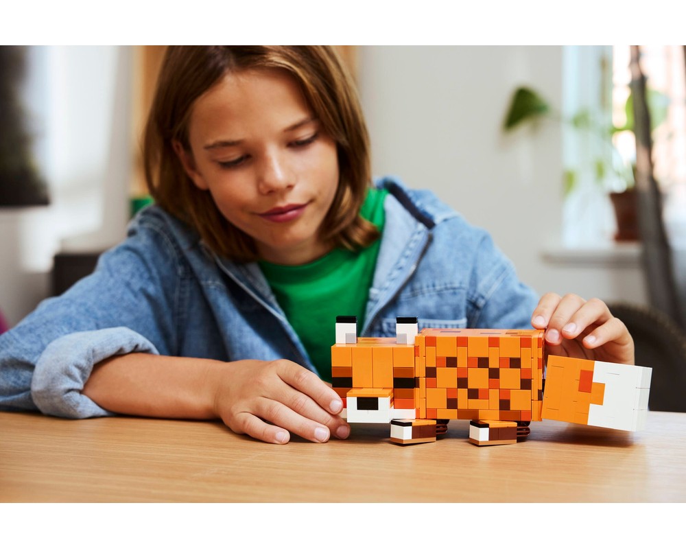 LEGO Set 21588-1 The Fox (2026 Minecraft) | Rebrickable - Build with LEGO