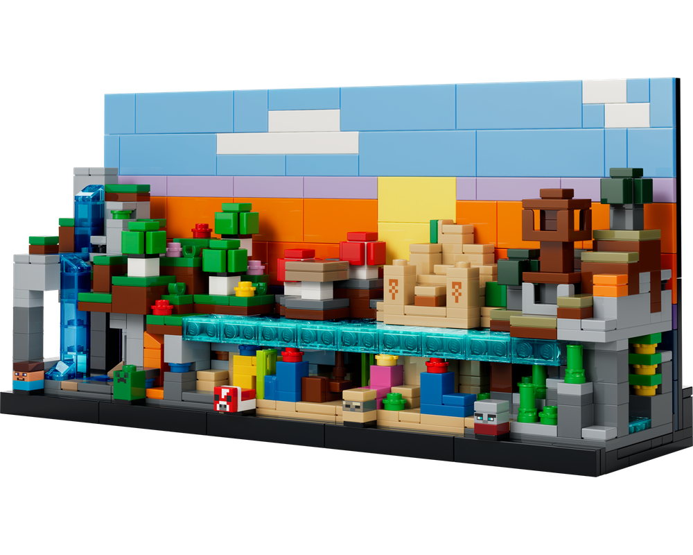 LEGO Set 21589-1 Mini Biomes (2026 Minecraft) | Rebrickable - Build ...