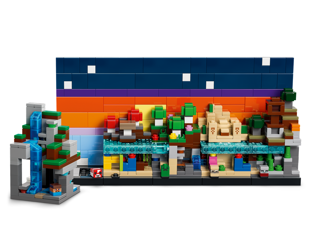LEGO Set 21589-1 Mini Biomes (2026 Minecraft) | Rebrickable - Build ...