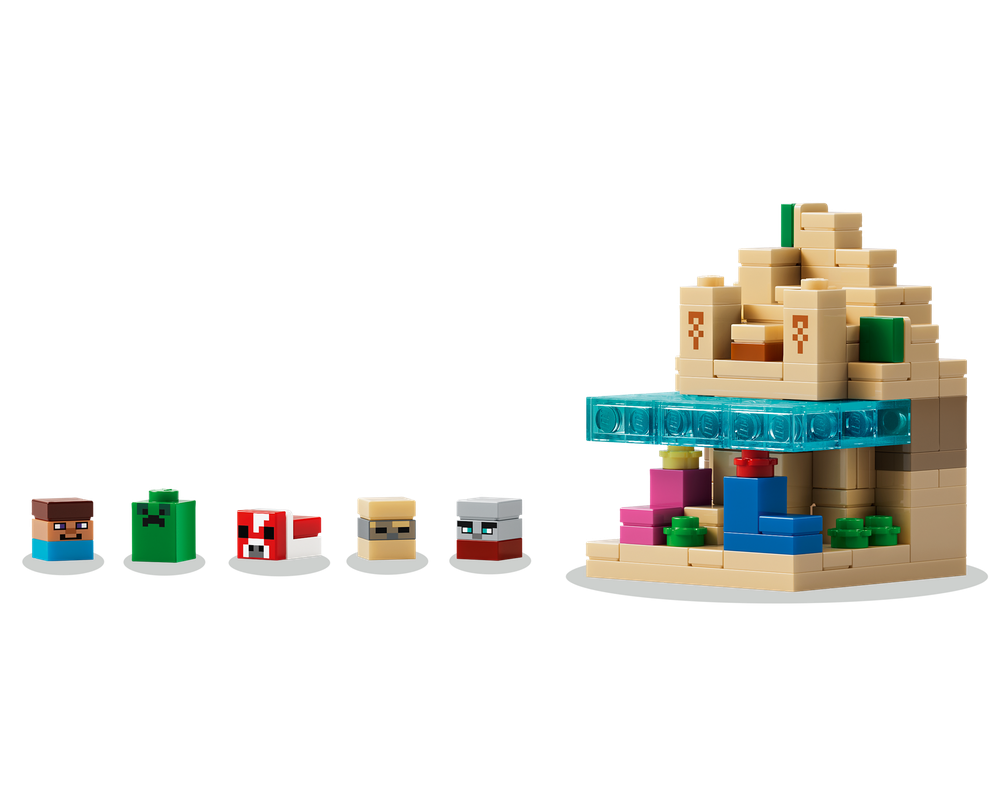 LEGO Set 21589-1 Mini Biomes (2026 Minecraft) | Rebrickable - Build ...