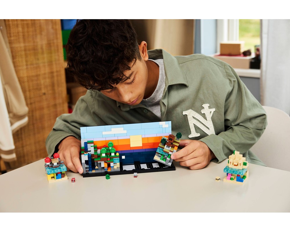 LEGO Set 21589-1 Mini Biomes (2026 Minecraft) | Rebrickable - Build ...