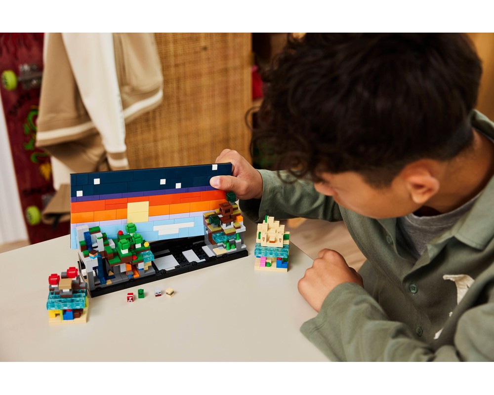 LEGO Set 21589-1 Mini Biomes (2026 Minecraft) | Rebrickable - Build ...