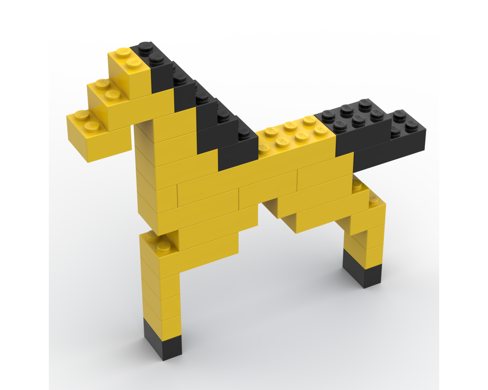 LEGO Set 221-1-c12 Horse (1973 Books) | Rebrickable - Build with LEGO