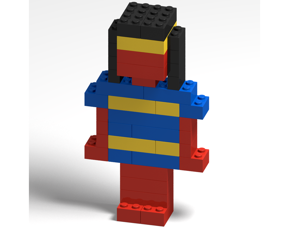 LEGO Set 222-1-c105 Woman (1975 Books > Ideas Books) | Rebrickable ...