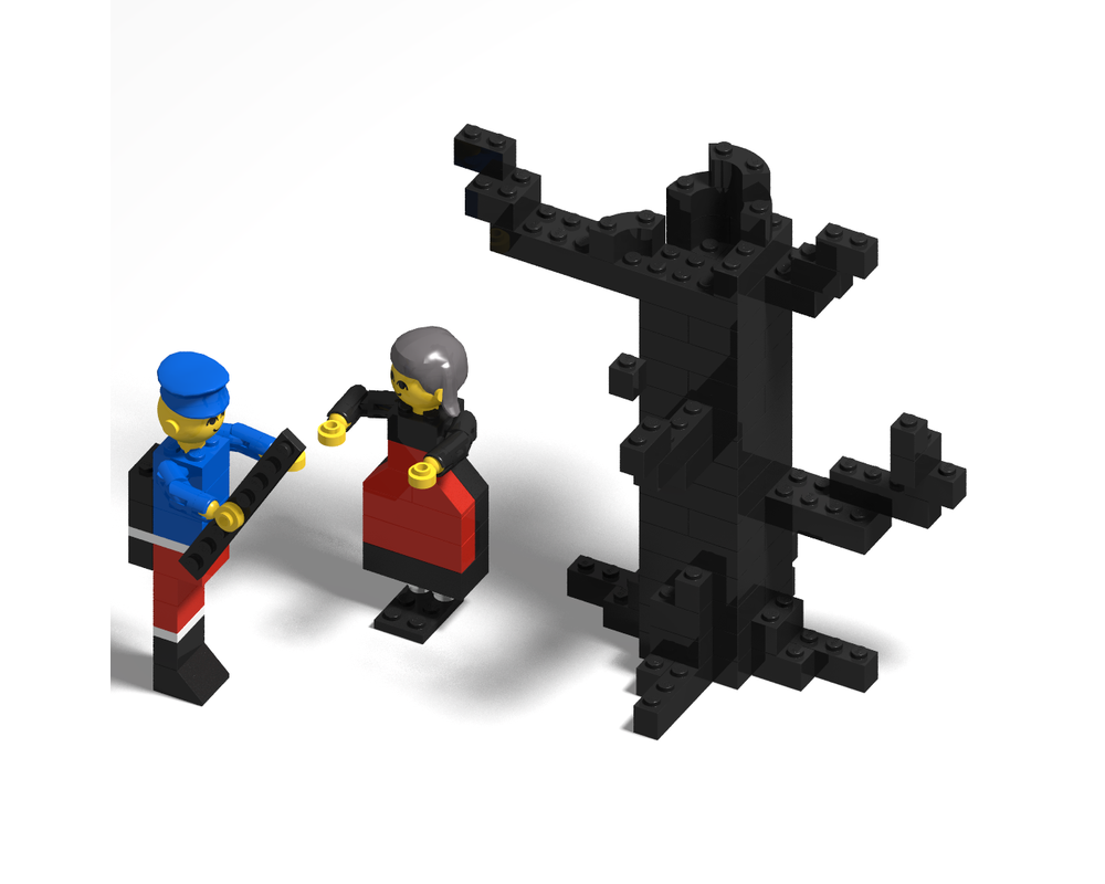 LEGO Set 222-1-c119 Man and Woman with Tree (1975 Books > Ideas Books ...