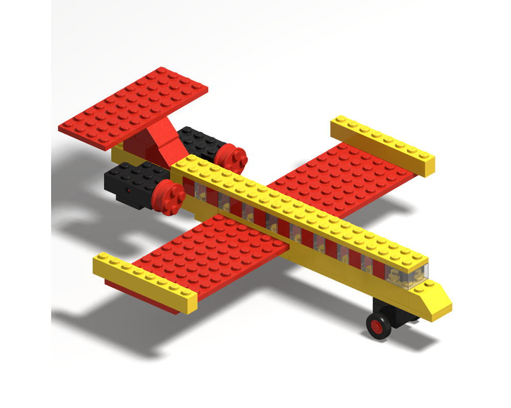 LEGO Set 222-1-c141 Plane (1975 City > Airport) | Rebrickable - Build ...