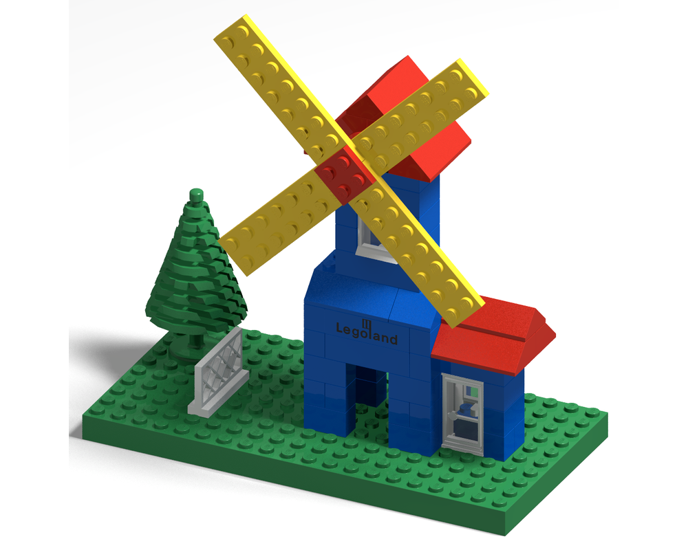 LEGO Set 222-1-c160 Windmill (1975 Books > Ideas Books) | Rebrickable ...