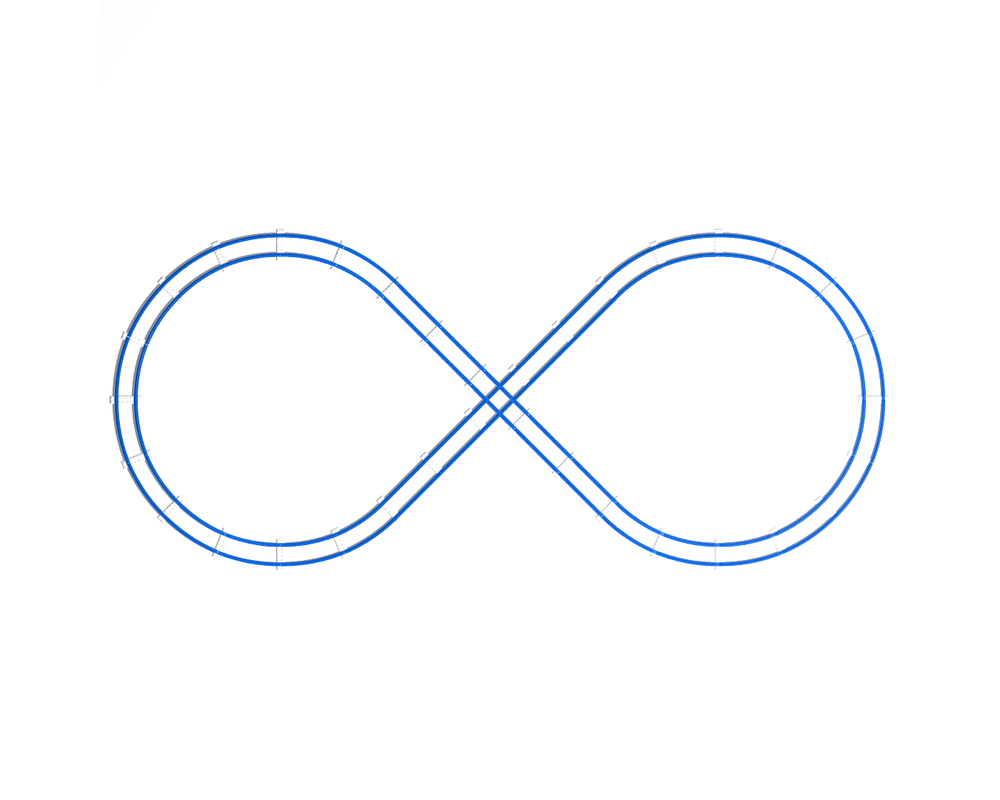 LEGO Set 222-1-c183 Track Layout 1 (1975 Books > Ideas Books ...