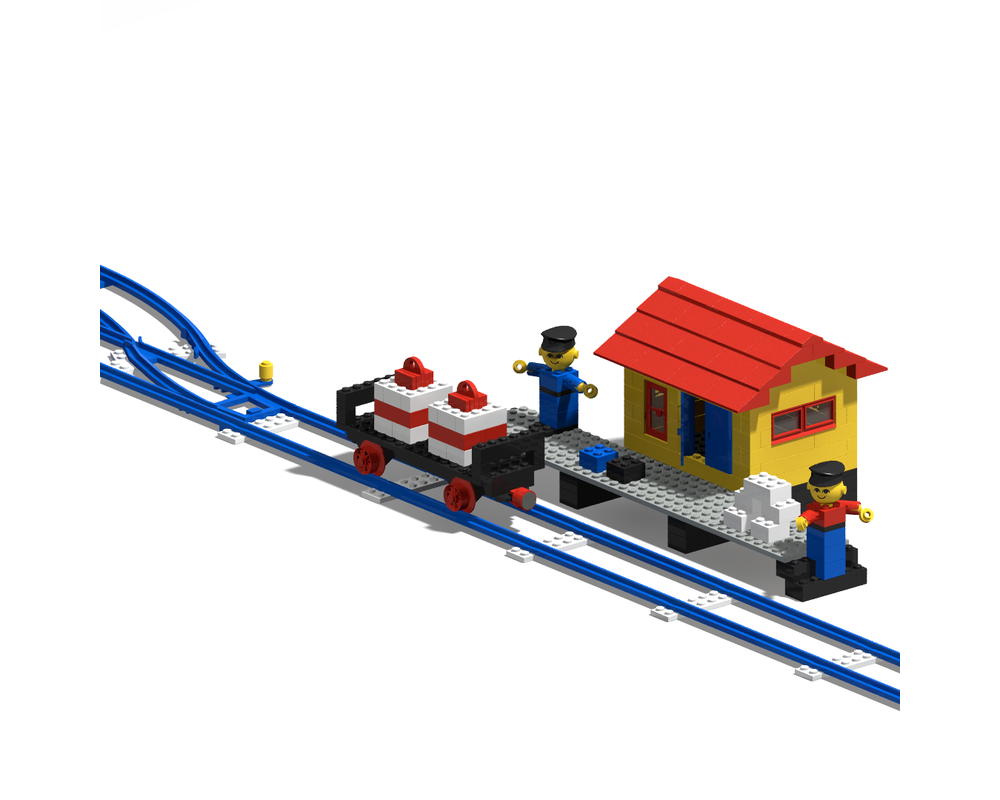 LEGO Set 222-1-c194 Train Warehouse (1975 Train) | Rebrickable - Build ...