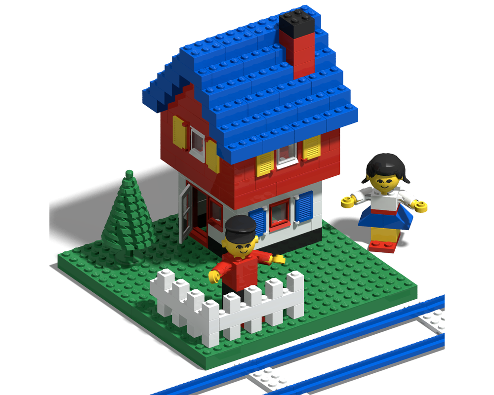 LEGO Set 222-1-c198 Train House (1975 Train) | Rebrickable - Build with ...