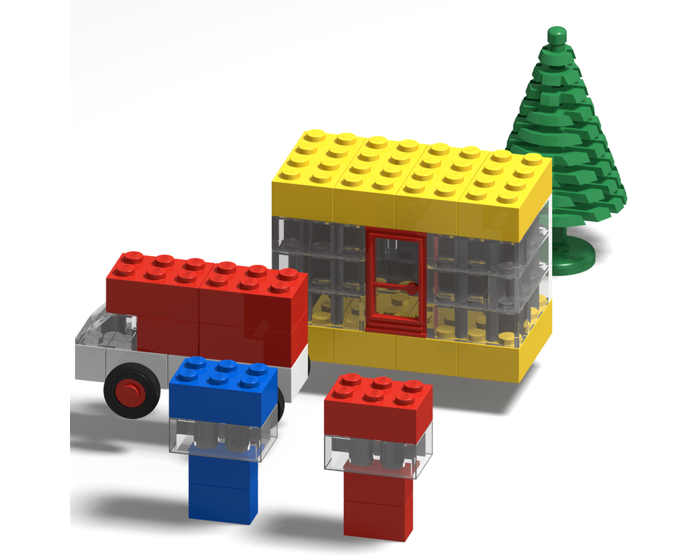 LEGO Set 222-1-c2 Bus Station (1975 Books > Ideas Books) | Rebrickable ...