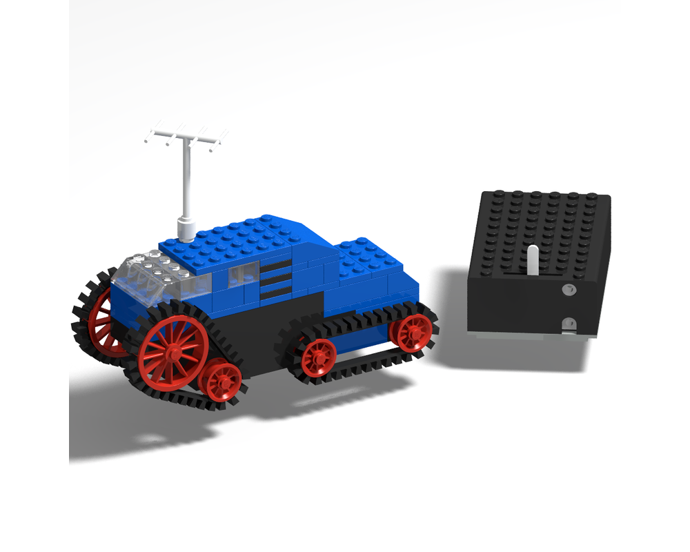 LEGO Set 222-1-c206 Electric Tracked Vehicle (1975 Books > Ideas Books ...