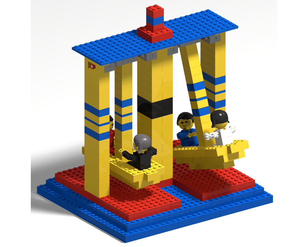 LEGO Set 222-1-c215 Technic Swing Boat (1975 Books > Ideas Books ...