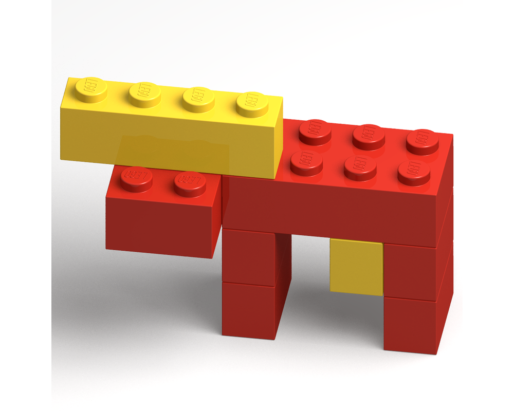 LEGO Set 222-1-c34 Cow (1975 Books > Ideas Books) | Rebrickable - Build ...
