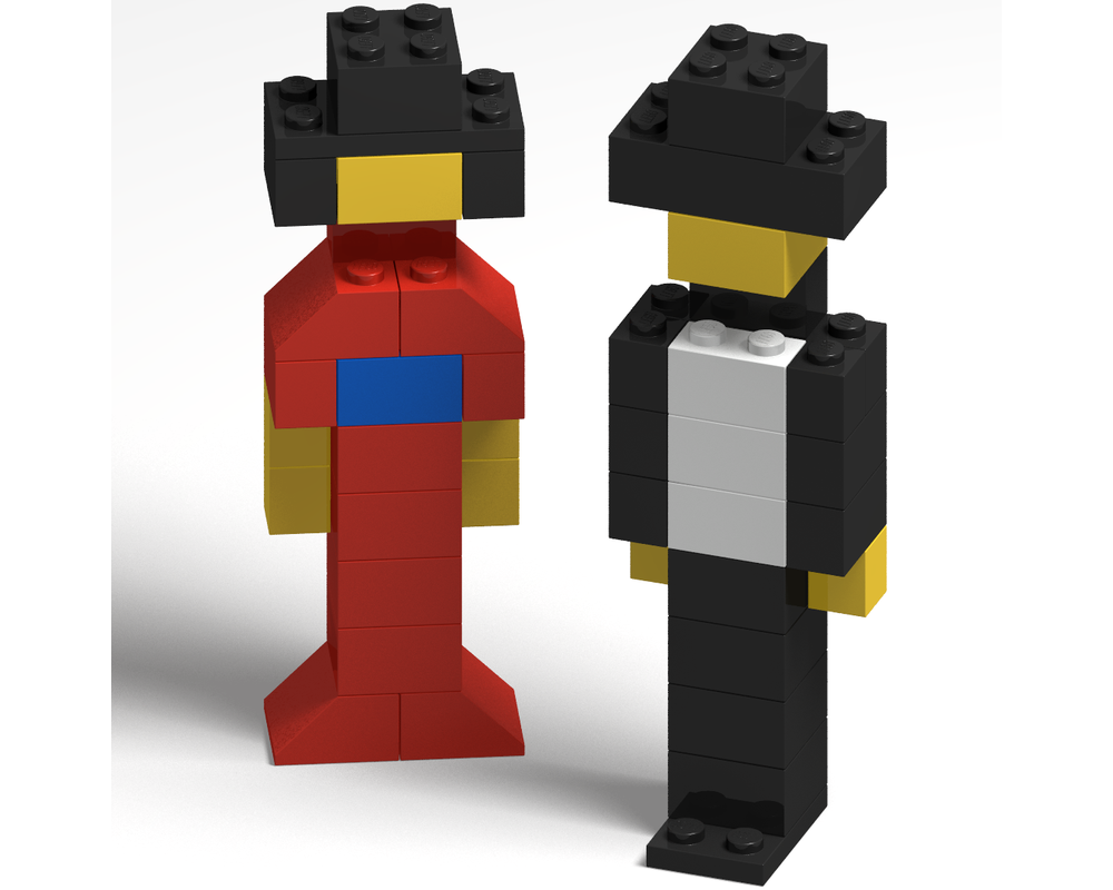 LEGO Set 222-1-c48 Newlyweds (1975 Books) | Rebrickable - Build with LEGO