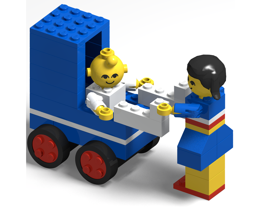 LEGO Set 222-1-c87 Woman and Child (1975 Books > Ideas Books ...