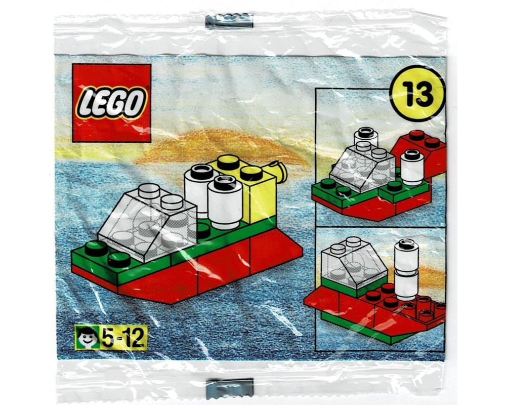 LEGO Set 2250-1-s13 2000 - Day 13: Boat (2000 Seasonal > Advent ...