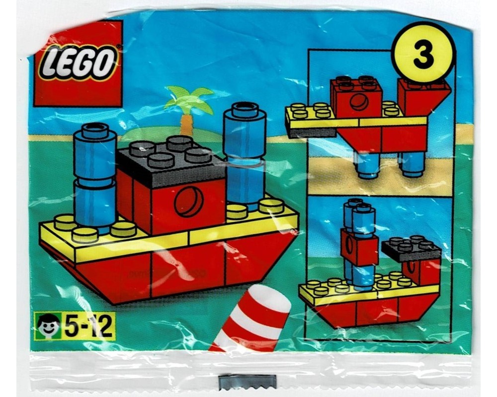 LEGO Set 2250-1-s3 2000 - Day 3: Ship (2000 Seasonal > Advent ...