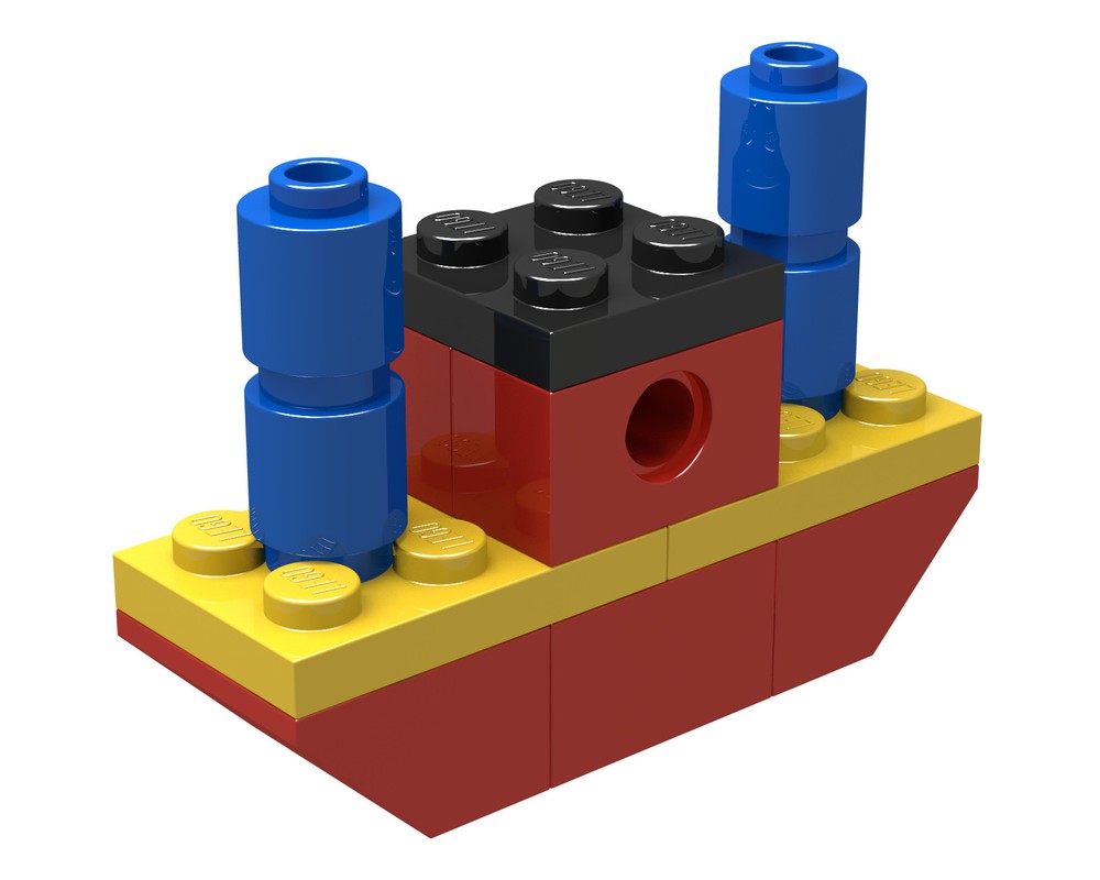 LEGO Set 2250-1-s3 2000 - Day 3: Ship (2000 Seasonal > Advent ...