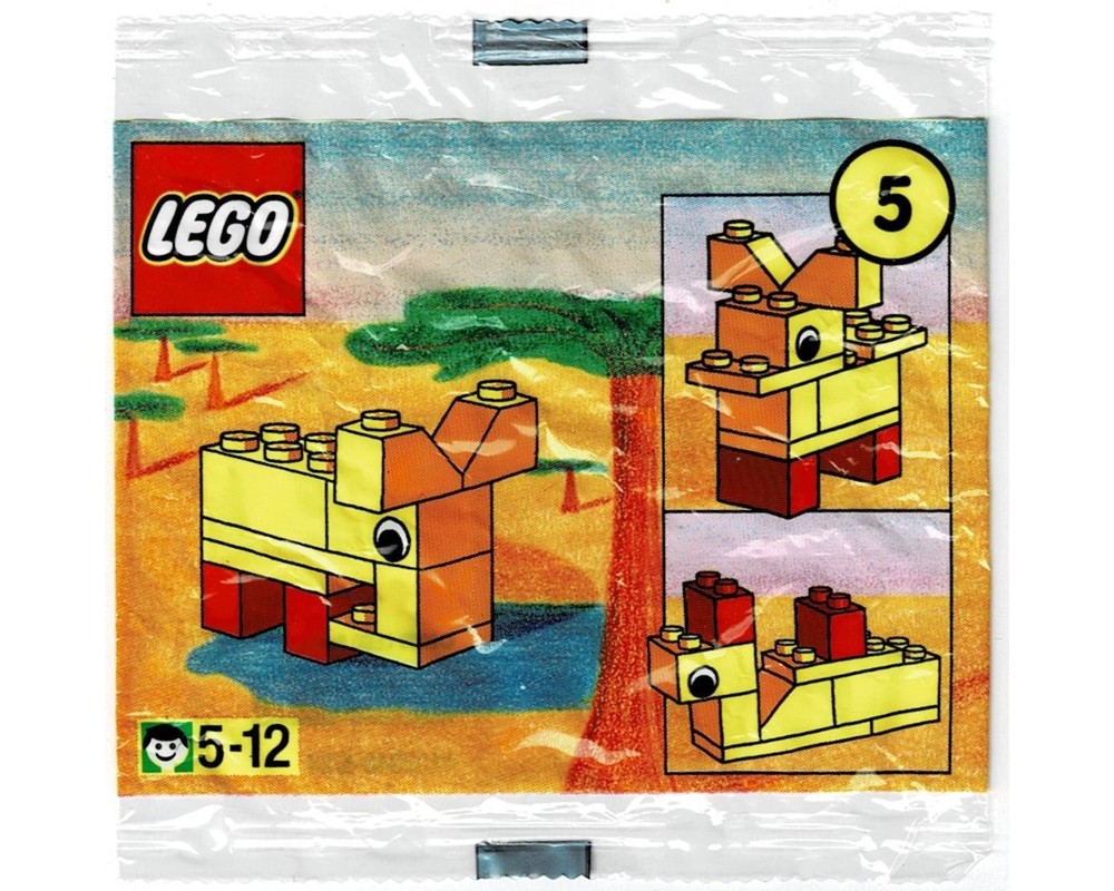 LEGO Set 2250-1-s5 2000 - Day 5: Elephant (2000 Seasonal > Advent ...