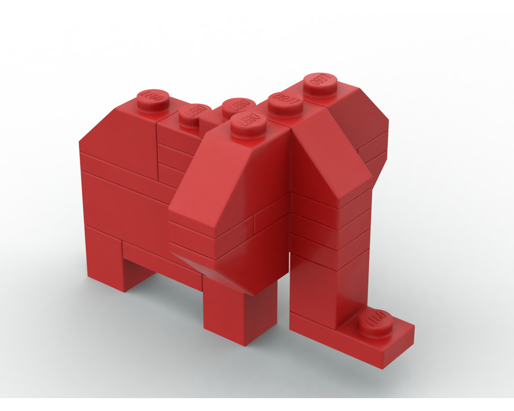 LEGO Set 226-2-c118 Elephant (1981 Classic) | Rebrickable - Build with LEGO